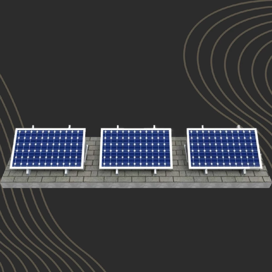 Flachdach-Aufständerung - Solfix: Befestigen Sie Solaranlagen mit uns!